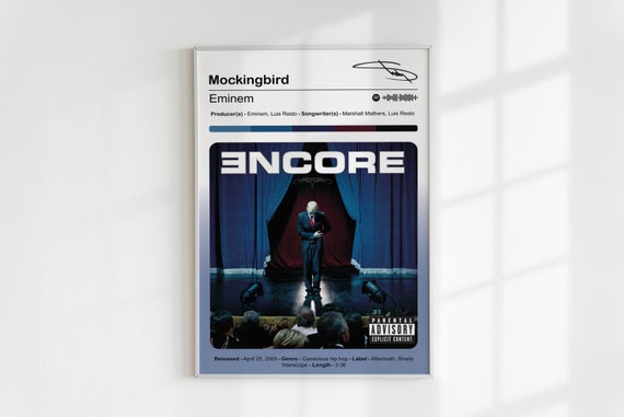 Eminem Mockingbird Album Cover