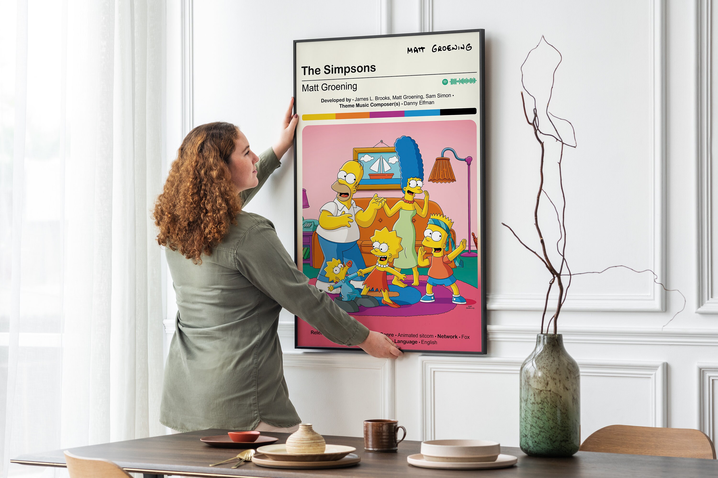 The Simpsons by Triposter, The Simpsons Poster, Simpsons Art Print sold ...