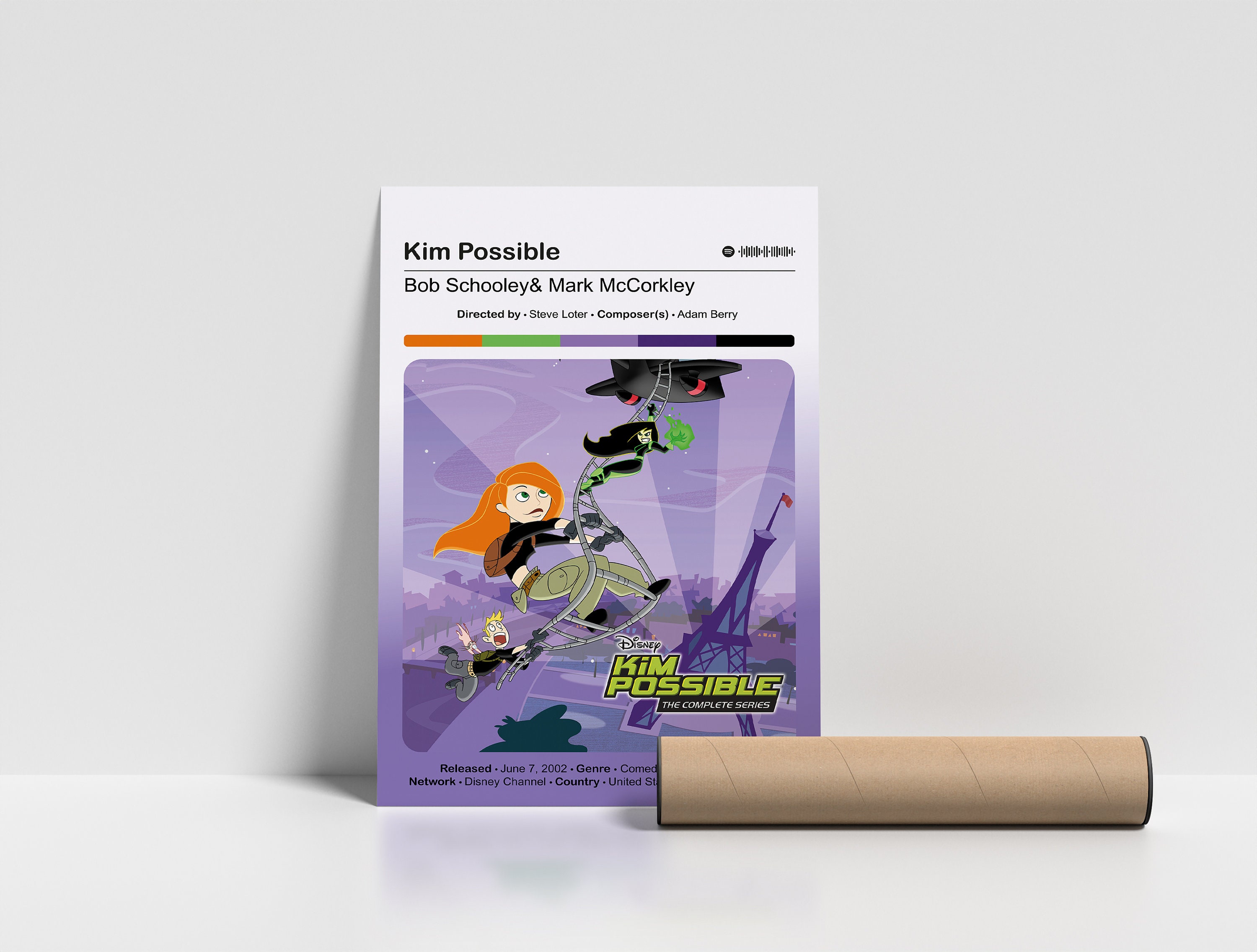 Kim Possible by Triposter, Kim Possible Poster, Disney Channel Art ...