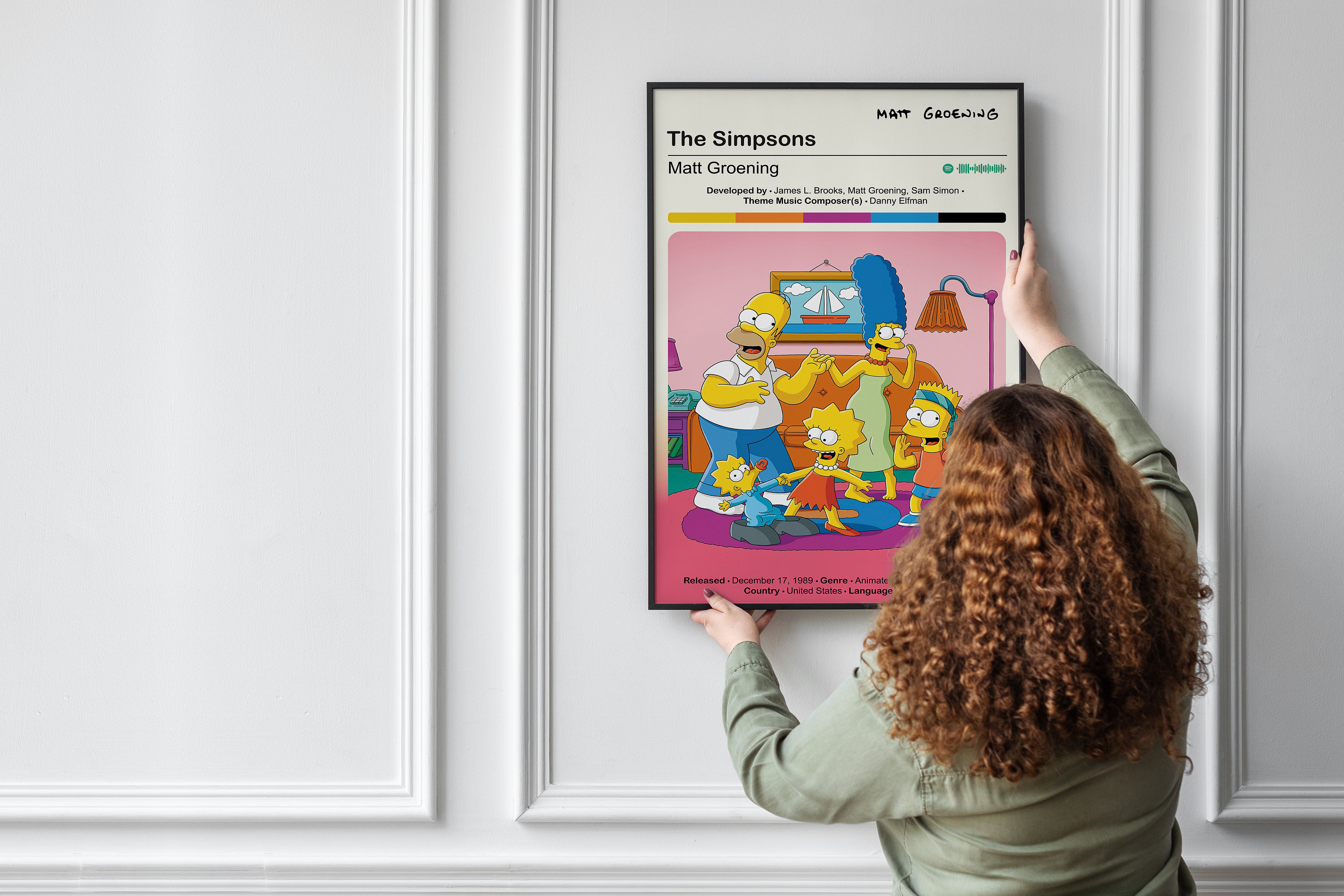 The Simpsons by Triposter, The Simpsons Poster, Simpsons Art Print sold ...