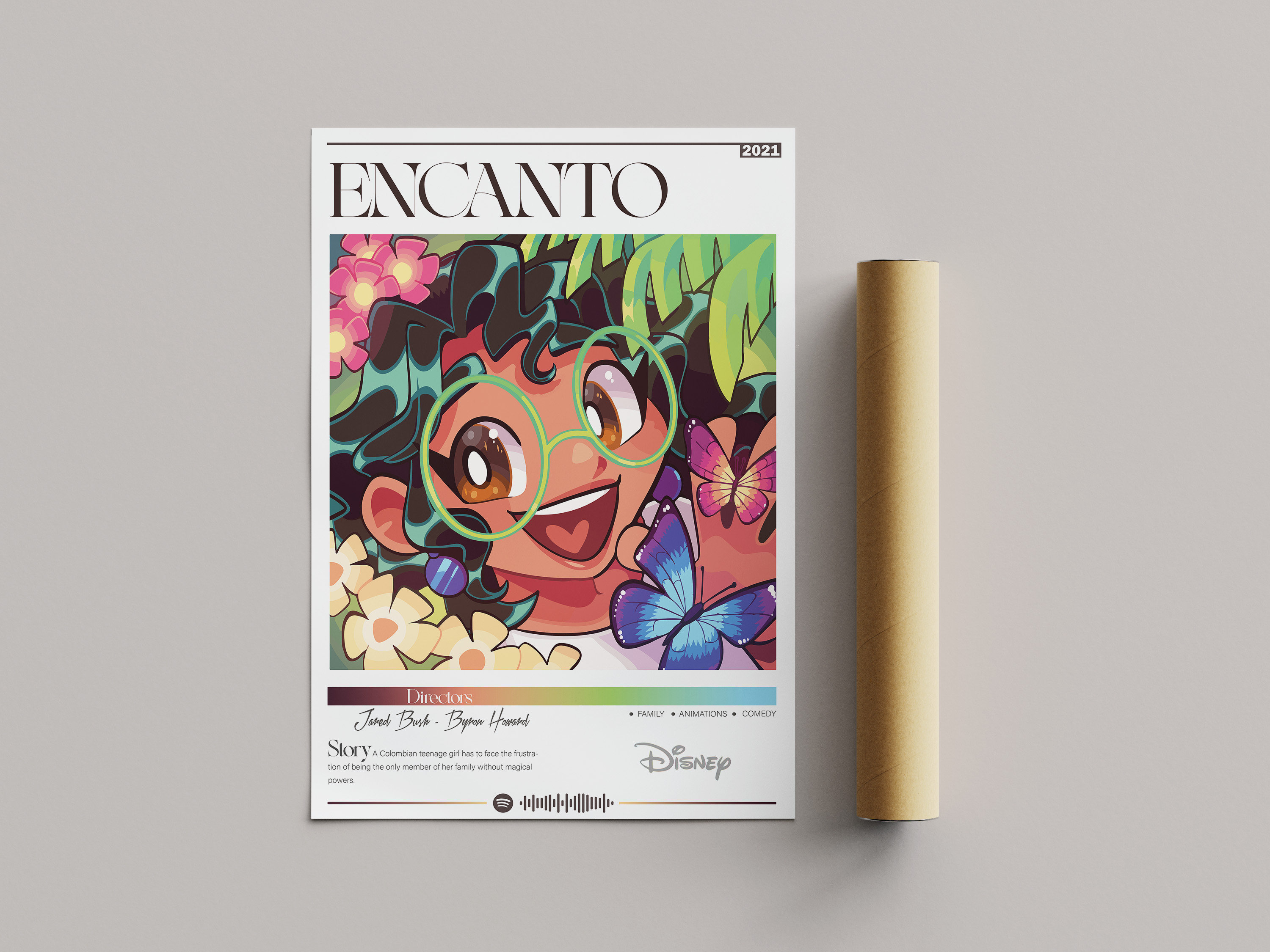 Encanto Movie Poster |Tv Series Poster |Tv Show Poster | Encanto Gift ...