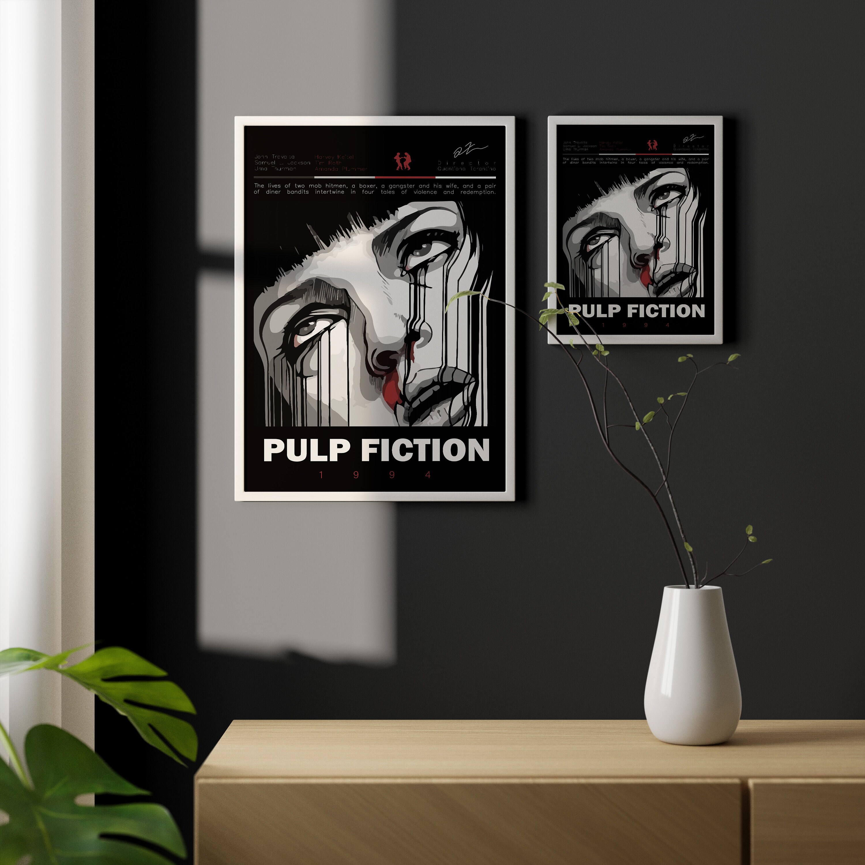 Pulp Fiction Poster. Pulp Fiction Movie Poster sold by Sofia Di Leo ...