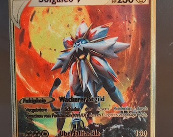 Solgaleo Card - Etsy