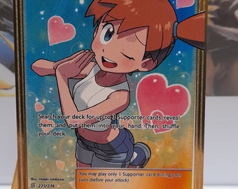 Misty Trainer Card - Etsy