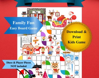 Board Christmas Game - Etsy