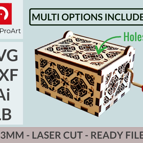 Lightburn Box Files - Etsy