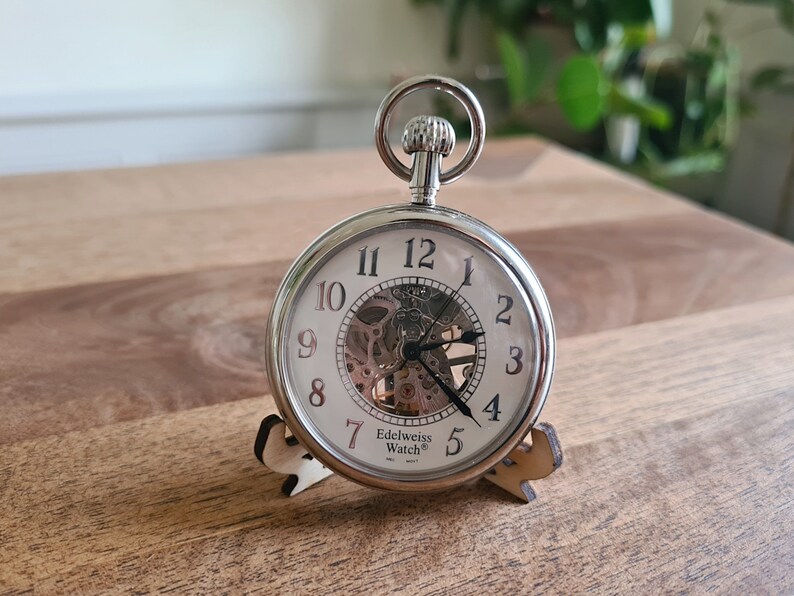 Pocket Watch Holder - Fob - DIY Laser Cutting Files SVG - DXF ...
