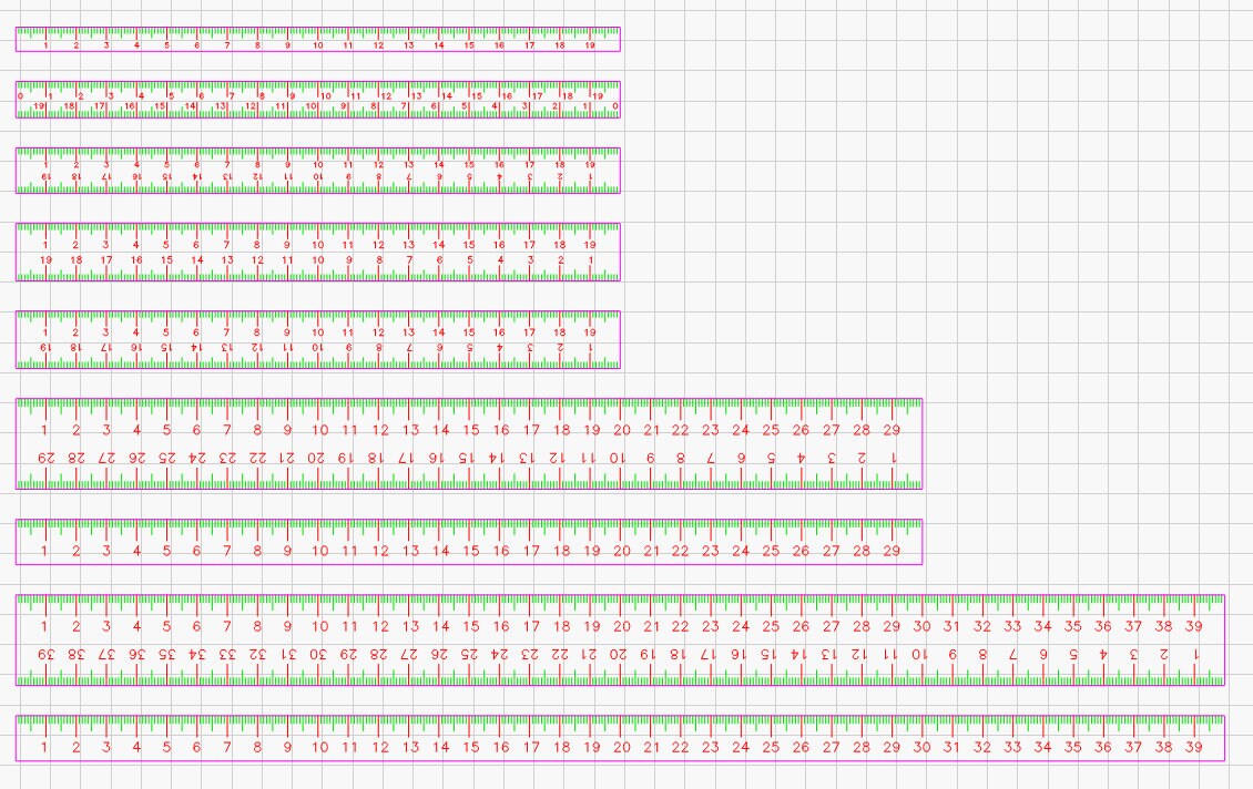 CM Rulers DIY Laser Cut Files Dxf Svg Lightburn - Etsy UK