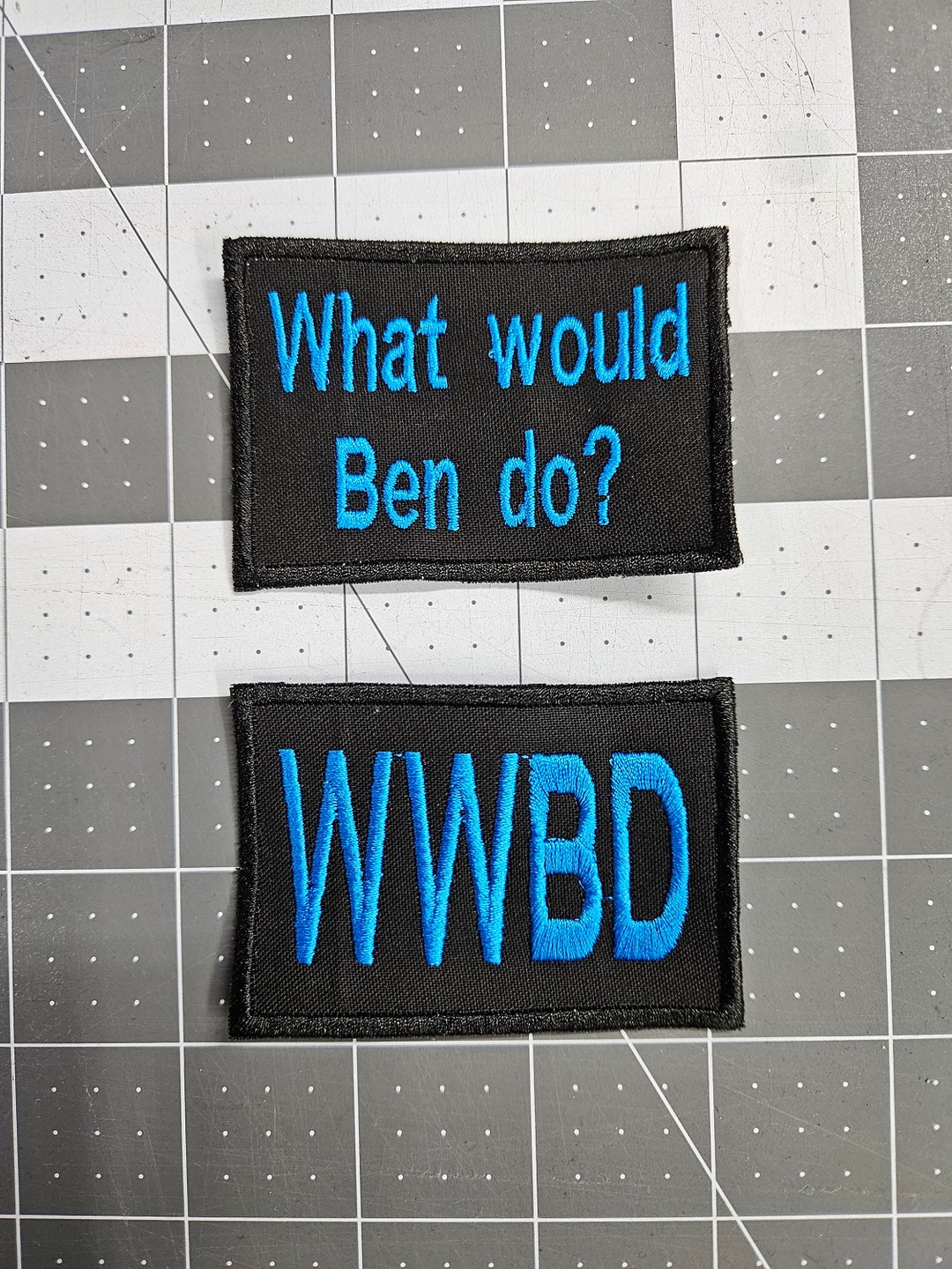 What Would Ben Do Patch - Etsy