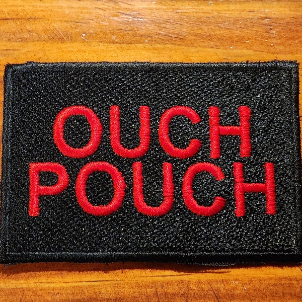 Ouch Pouch Velcro Patch - Etsy