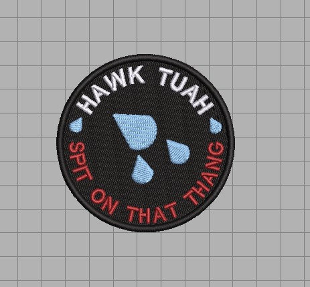 Hawk Tuah Patch - Etsy