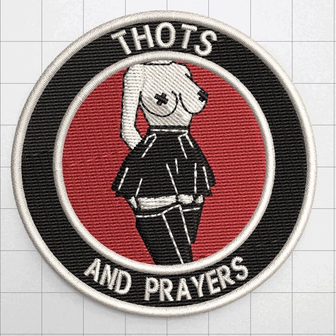 Thots and Prayers Patch - Etsy