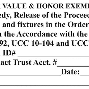 Accept for Value Stamp - Etsy