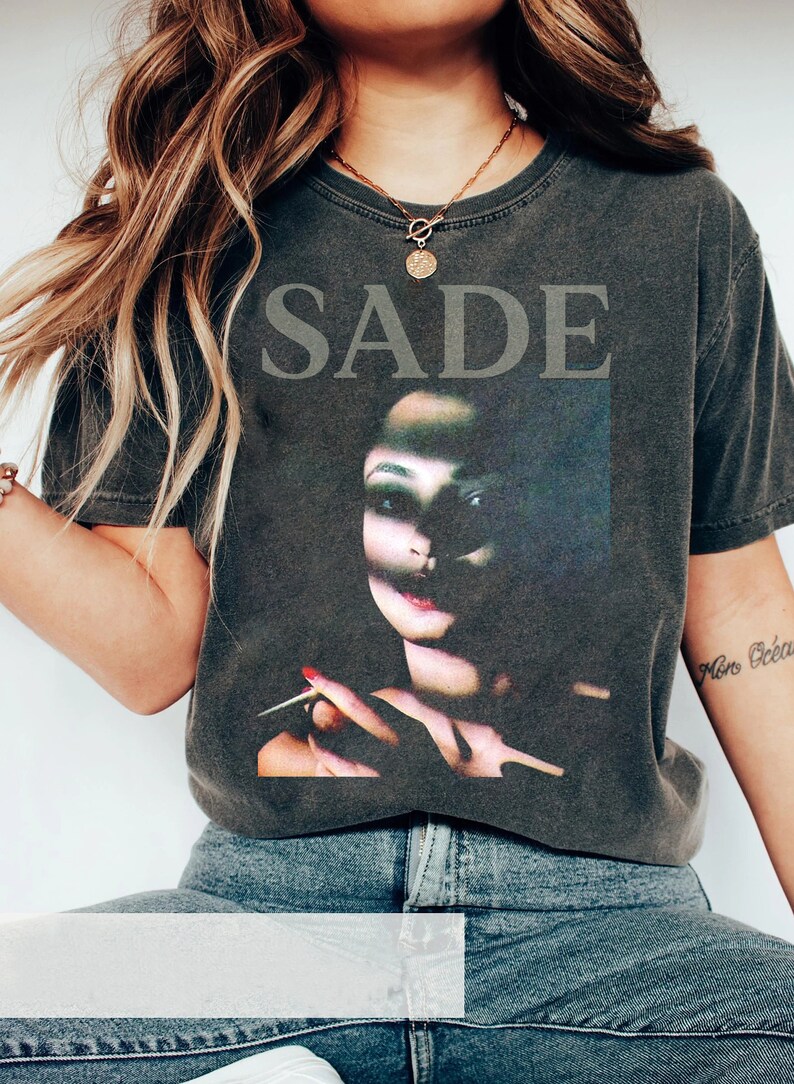 Sade Graphic Tshirt , Sade 90s Shirt, Sade Tour 2023 Shirt, Helen ...