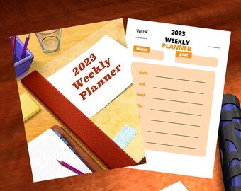 Editable Printable ADHD Daily Focus Planner for Adults - Etsy