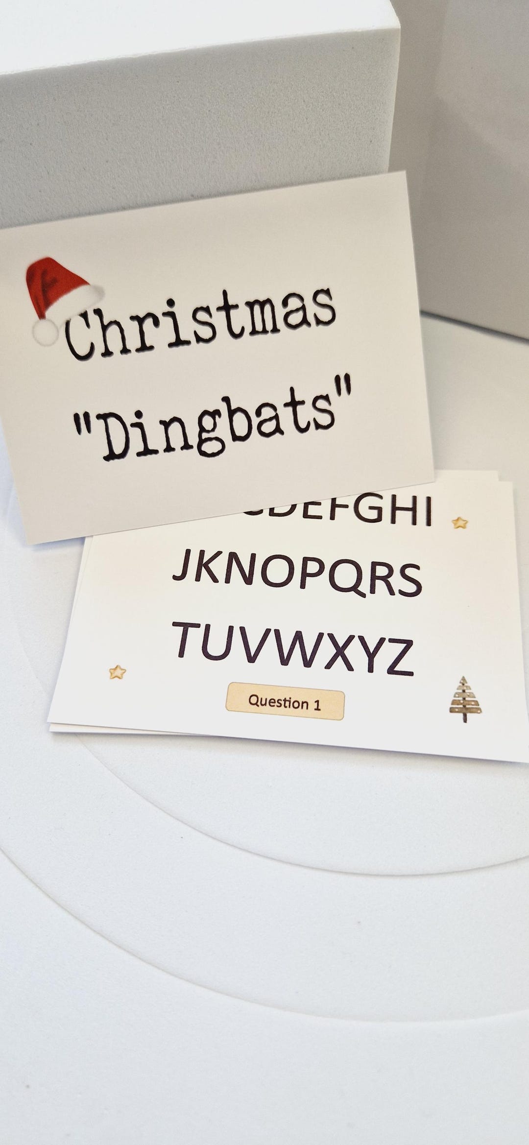 20 Christmas Dingbats, Cracker Fillers, Table Talkers, Table Decor ...