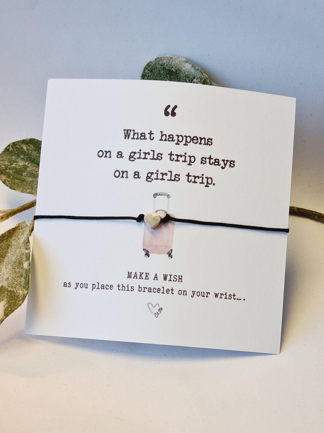 Girls Weekend 2023/24 Girls Getaway Gift Girls Trip Wish Bracelet Girls ...