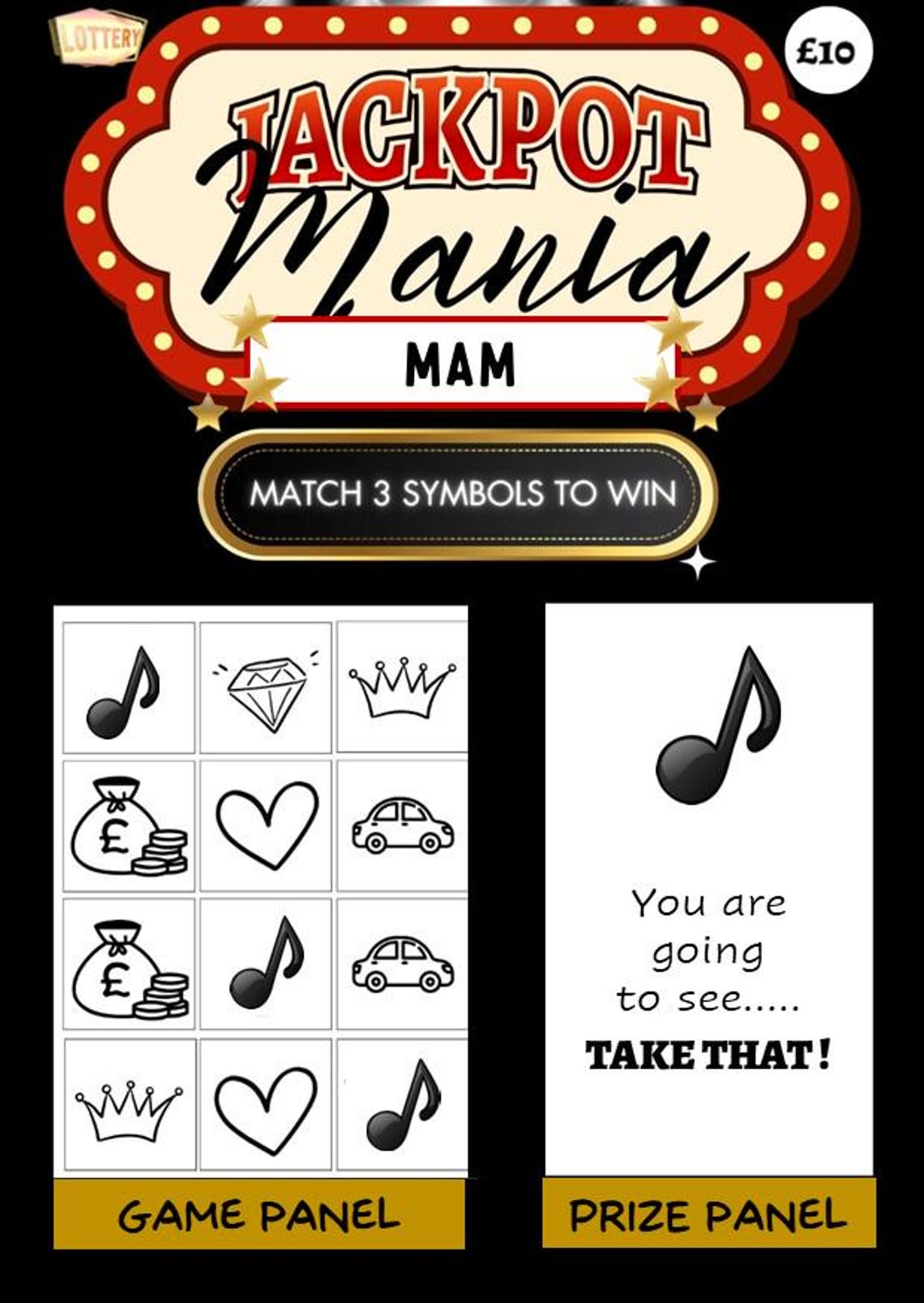 Scratch Card: Holiday, Birthday, Concert Reveal Gift Personalised ...
