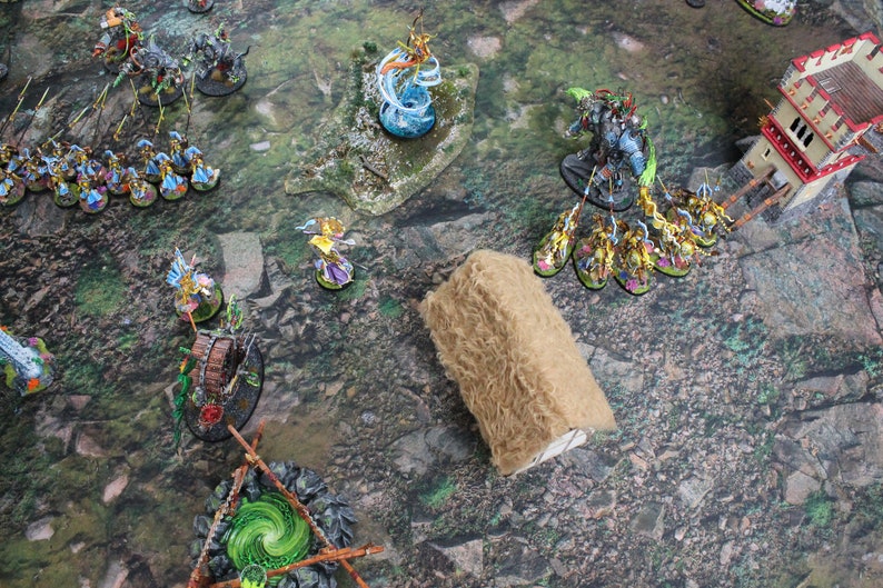 Tabletop Wargame Battle Mat W\ Bag - Rocky Highlands - 44x60, 48x72 ...