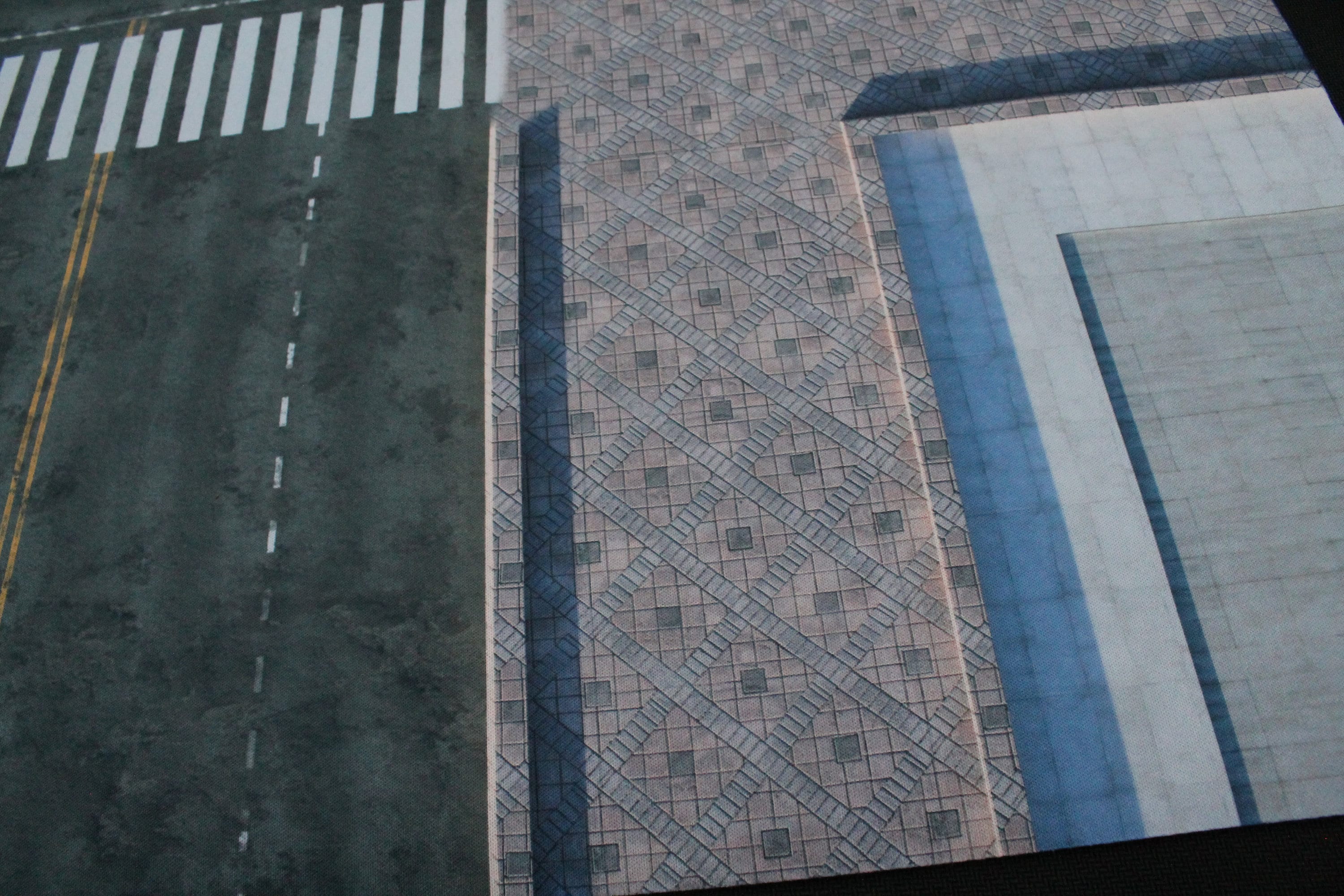 Tabletop Wargaming Battle Mat With Bag Modern City 36x36 Neoprene ...