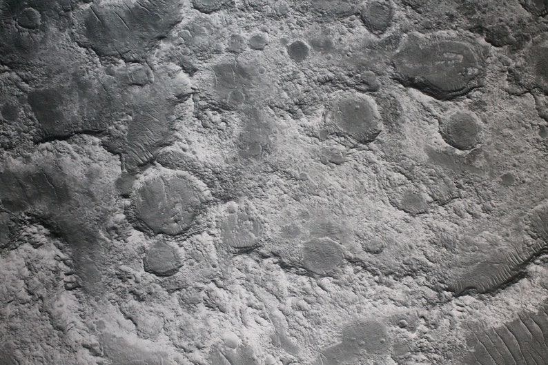 Tabletop Wargaming Battle Mat With Bag Moonscape 44x60 Neoprene ...