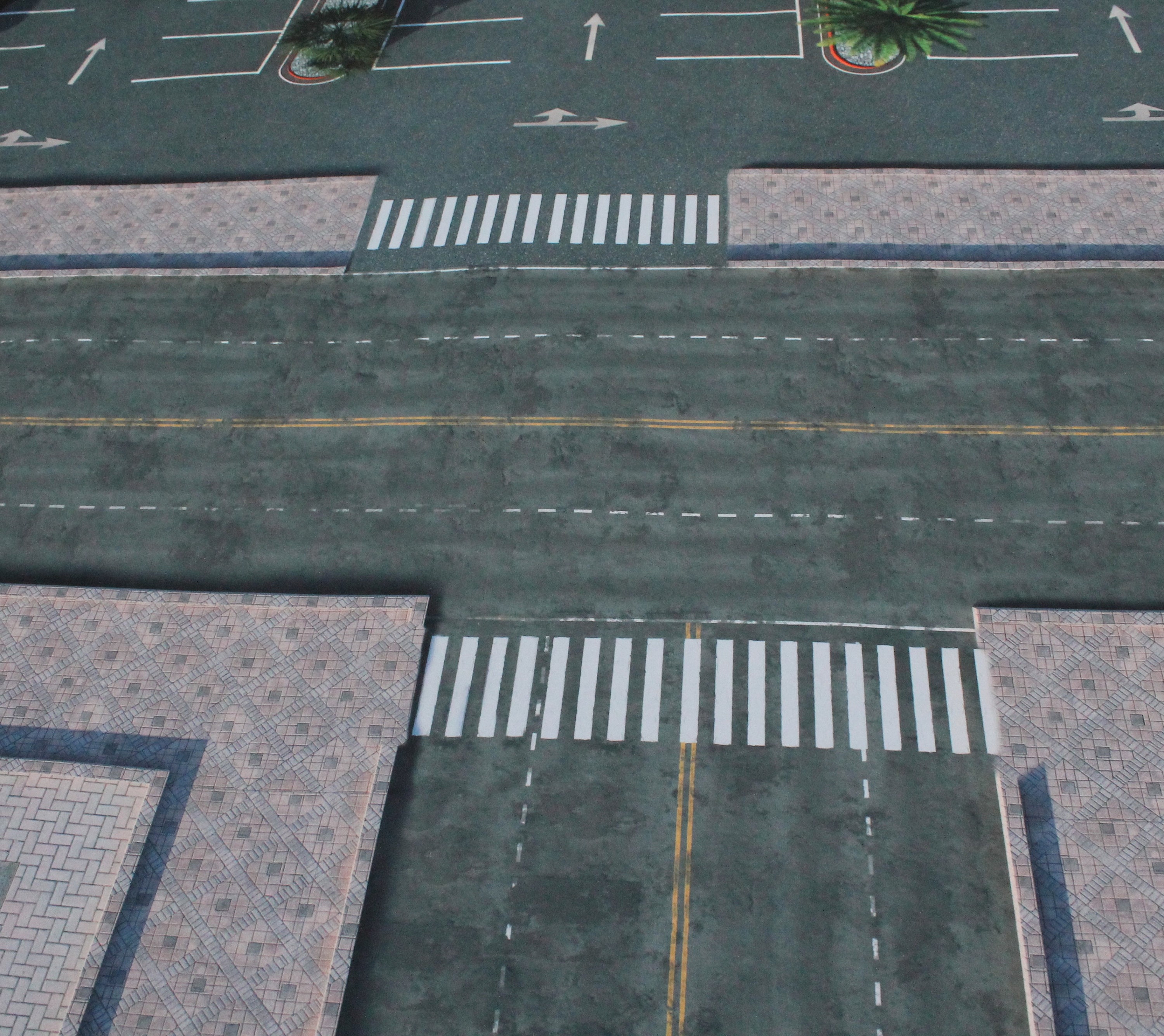 Tabletop Wargaming Battle Mat With Bag Modern City 36x36 Neoprene ...