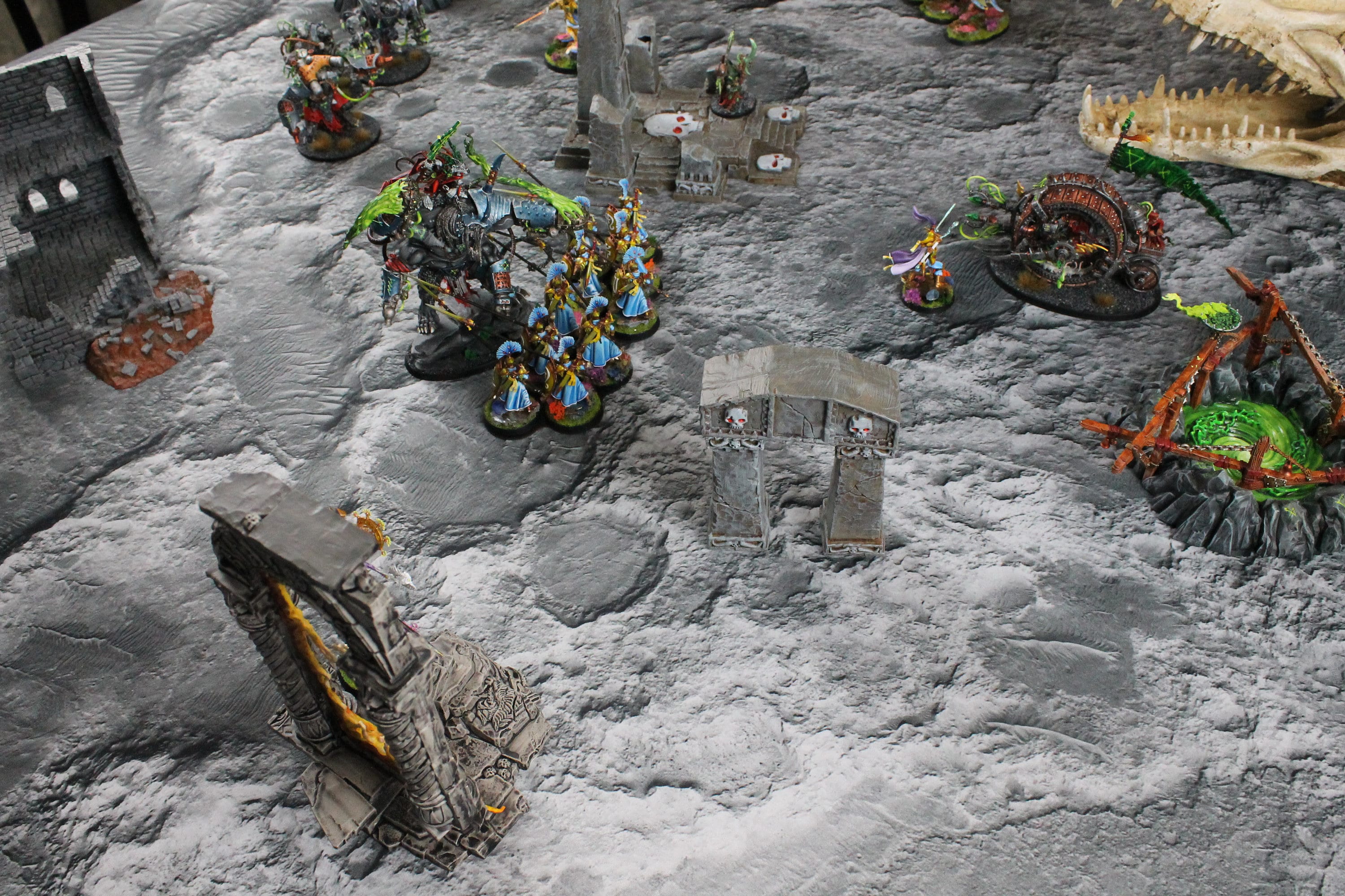 Tabletop Wargaming Battle Mat With Bag Moonscape 44x60 Neoprene ...