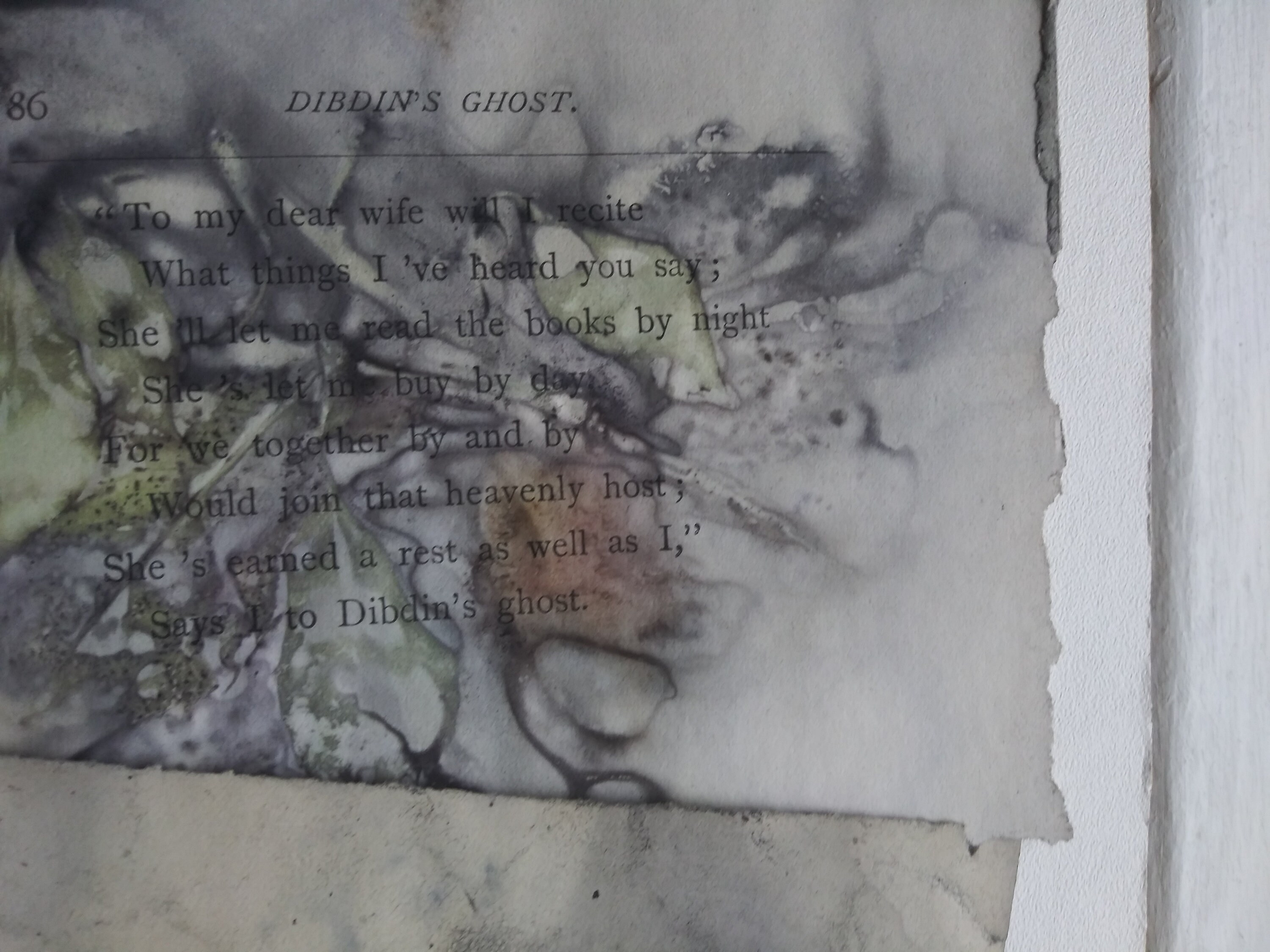 Leaf Printed Papers, Unique Natural Prints Brown Bag, Antique Book ...