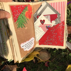 Joy Junk Journal, 36 Pg Journal, Joy Theme, Fabric N Paper, Eco ...