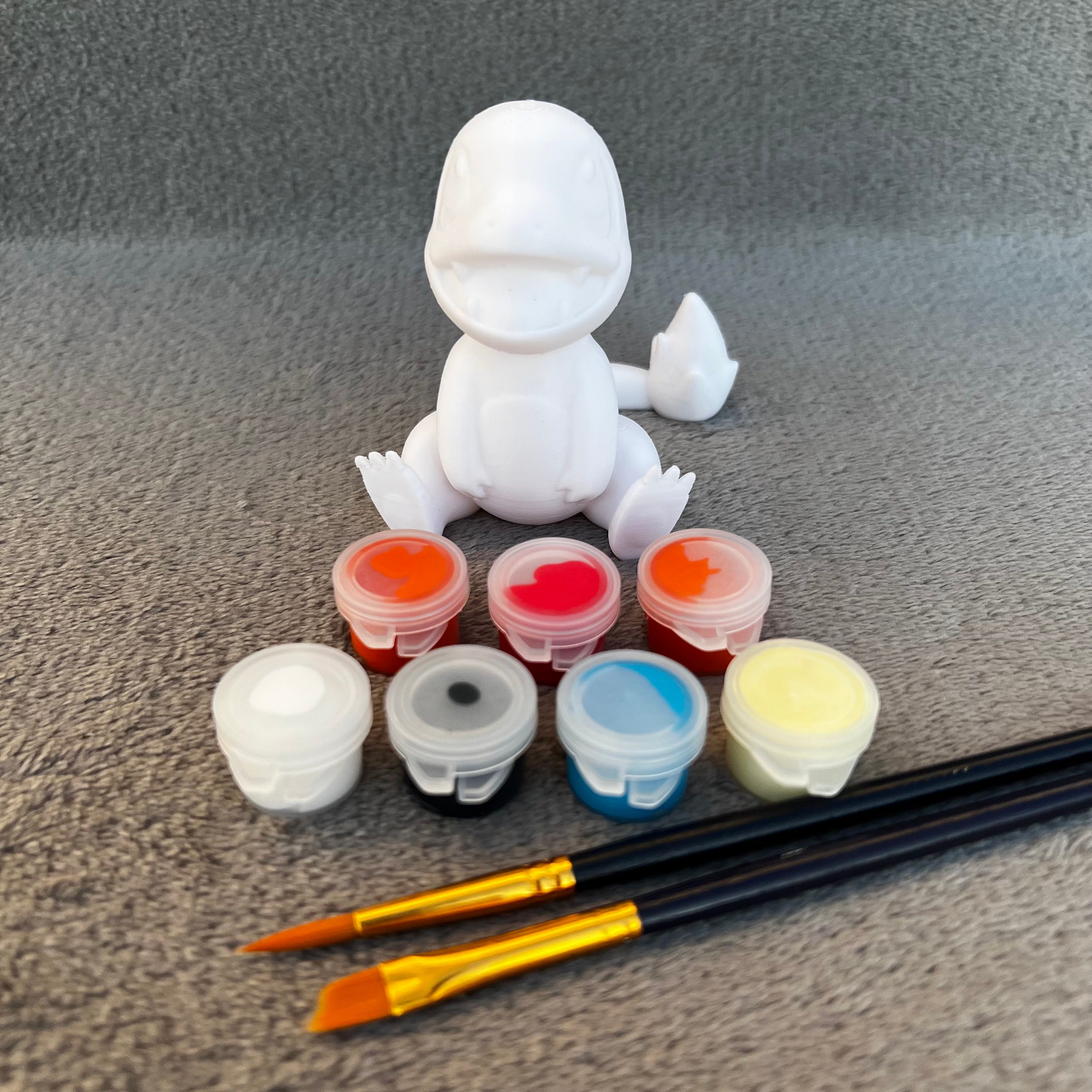Charmander, Charmeleon & Charizard Inspired Paint Kit - Etsy