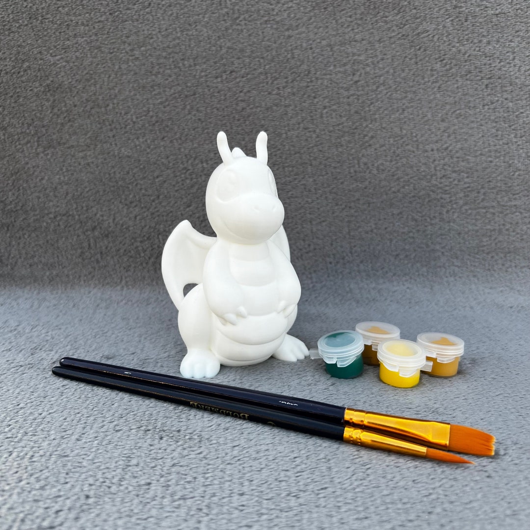 Dragonite Paint Kit Pokemon 3D Printed Art Craft Gift - Etsy