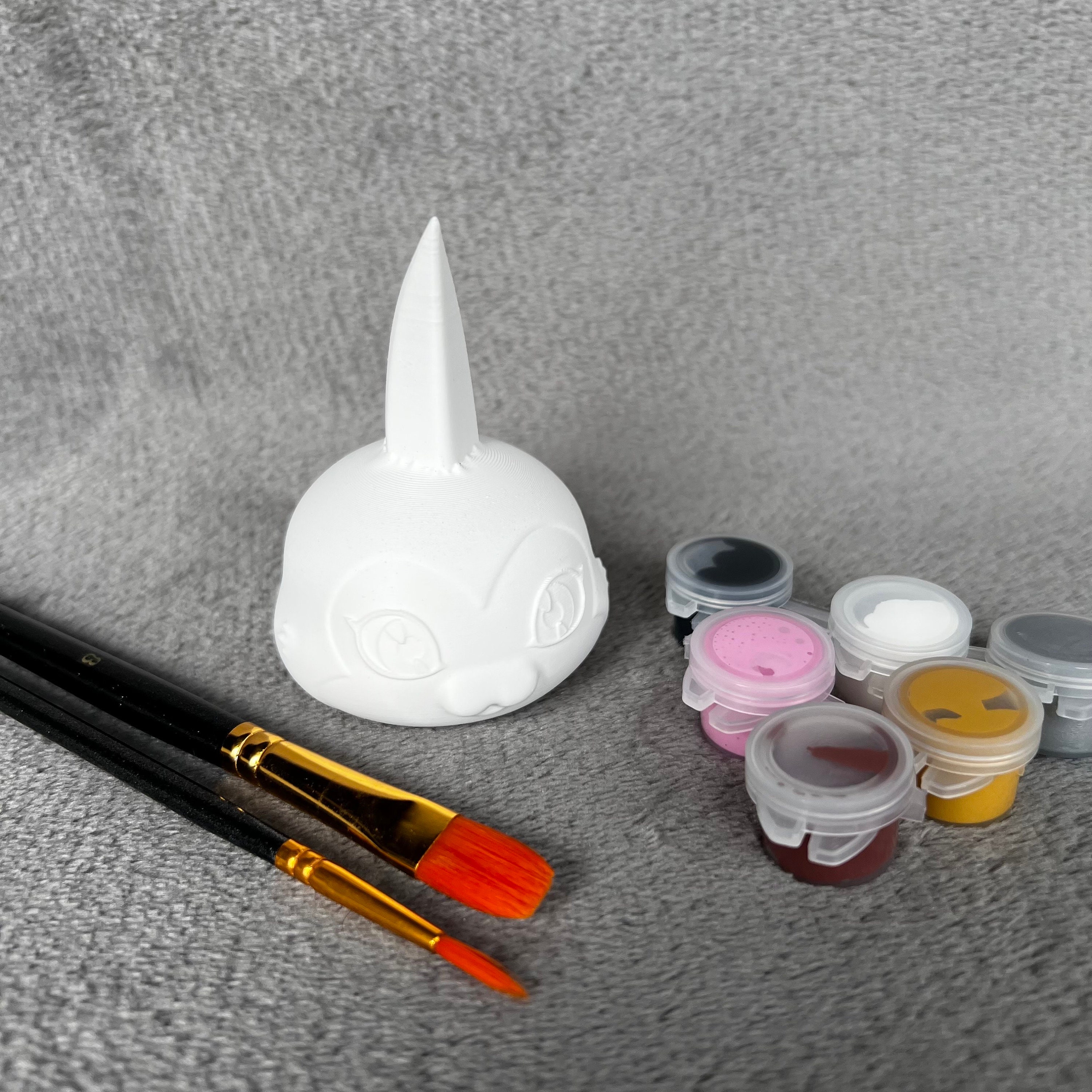 Tsunomon Digimon Adventure Inspired Model Paint Kit 3D Printed, Art ...