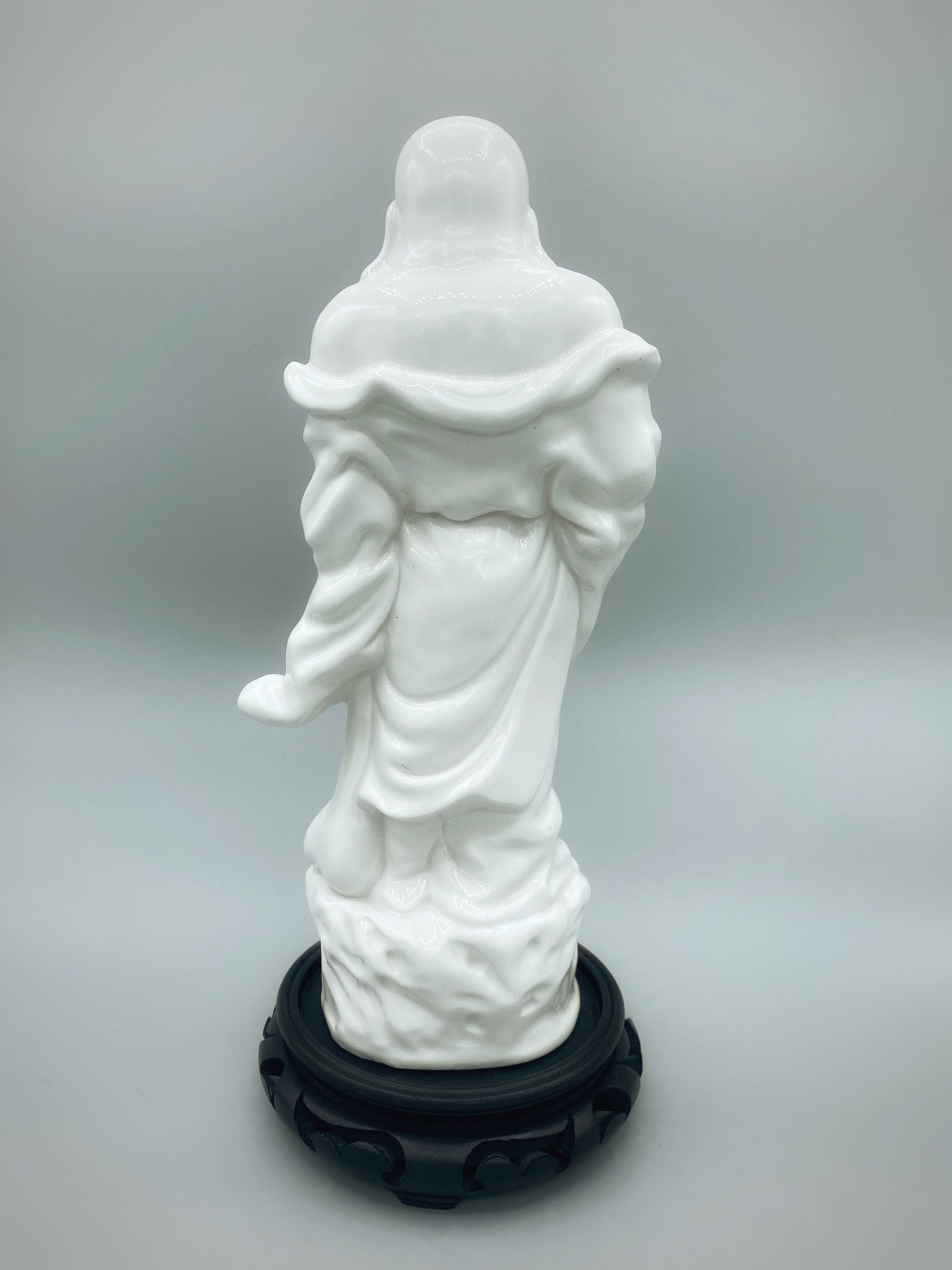 Chinese Porcelain Statuette of the Laughing Buddha or Pu-tai - Etsy