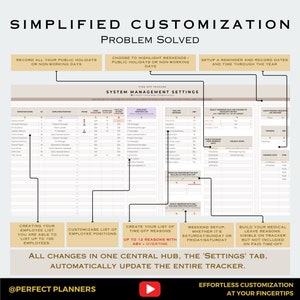 Employee Time off Request Template. Vacation Request Tracker. PTO ...