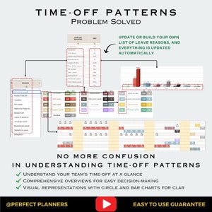 Employee Time off Request Template. Vacation Request Tracker. PTO ...