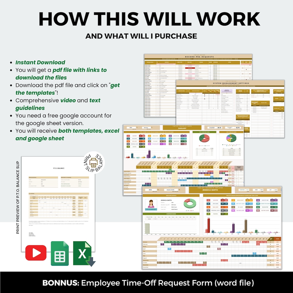 Human Resources Template | Human Resources Dashboard Template | HR ...