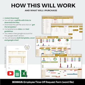Human Resources Template | Human Resources Dashboard Template | HR ...