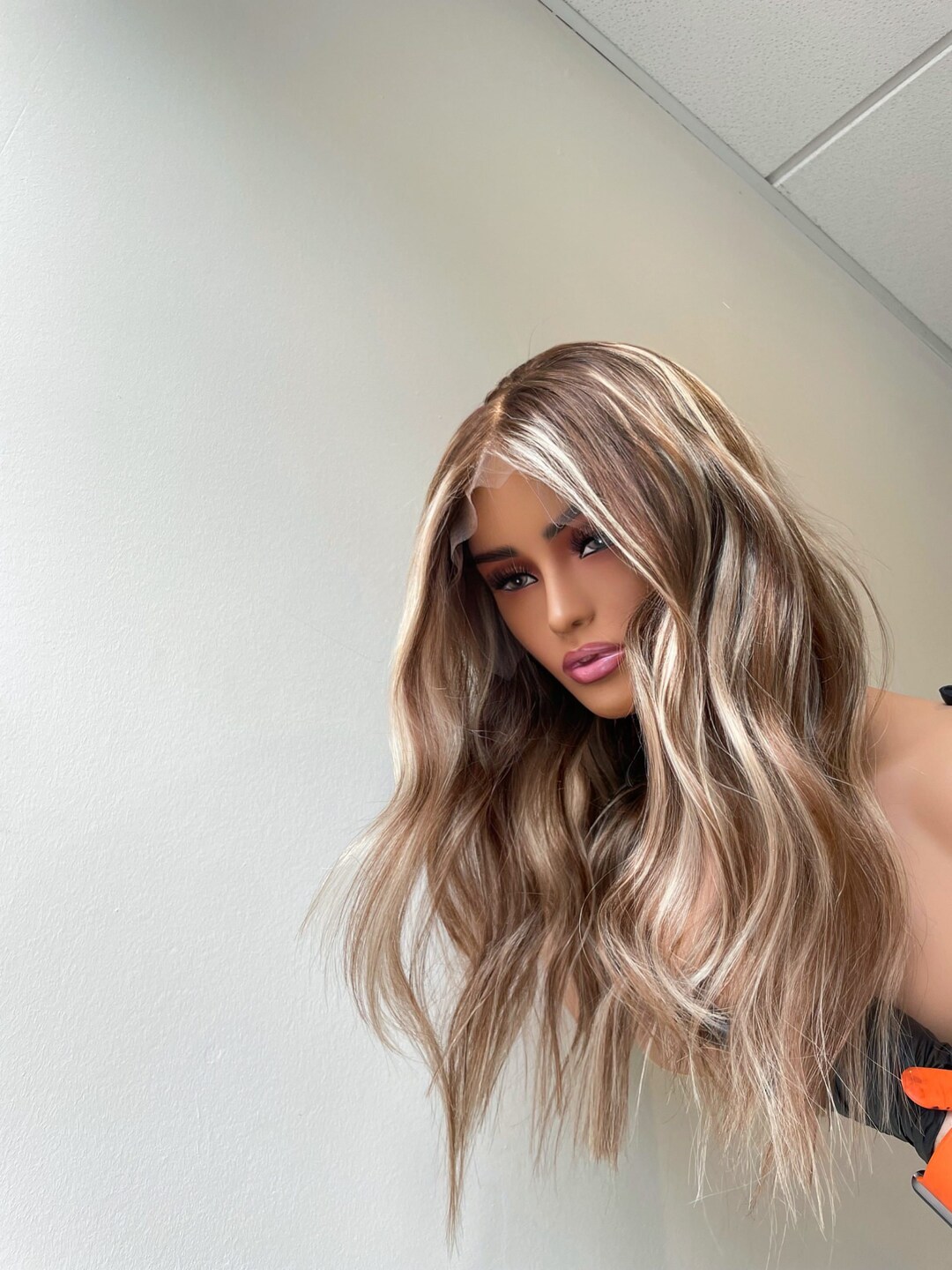 Self Made Toasted Toffee Human Hair Wig 22 Chest Length Wig - Etsy