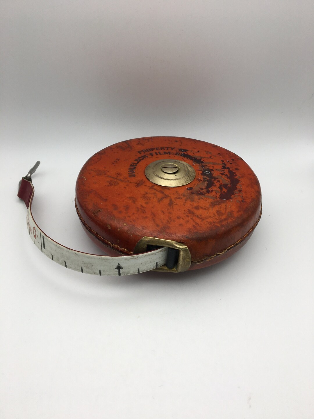 Vintage Surveyors Tape Measure Leather Case 10 Metres Rabone - Etsy