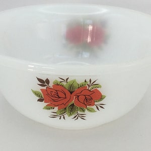 Vintage Phoenix Opalware Bowls,set of Six Pyrex Bowls, Milk Glass ...