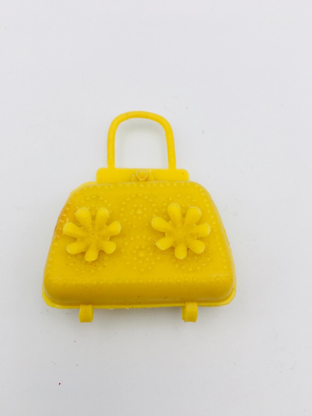 Vintage Barbie Flower Power Yellow Hand Bag MIHK 1970s: - Etsy