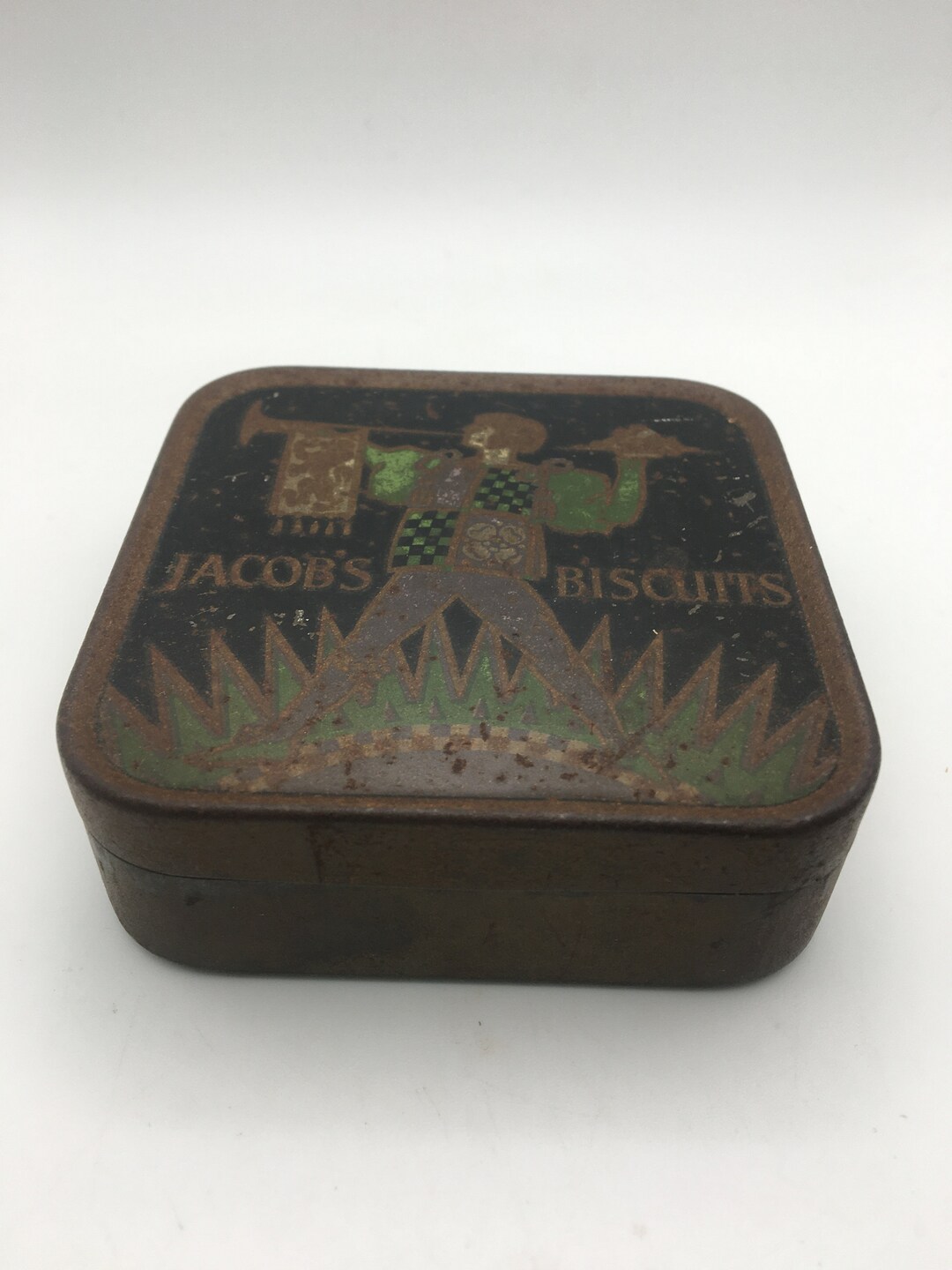 Vintage 1930s Jacob Biscuit Sample Tin Collectible - Etsy