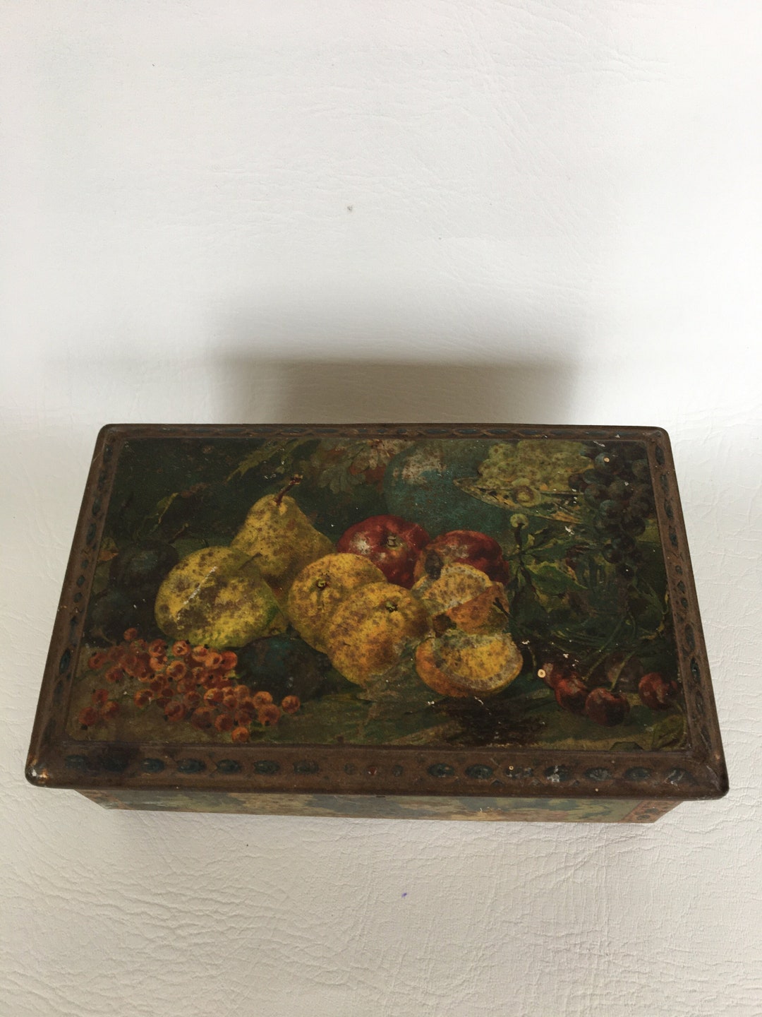 Antique Victorian Biscuit/cookie Tin Sweet Tin Antique Box - Etsy