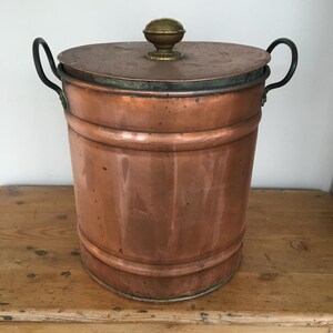 Antique Copper & Brass Dispenser/water Tank, Victorian Copper Ware ...