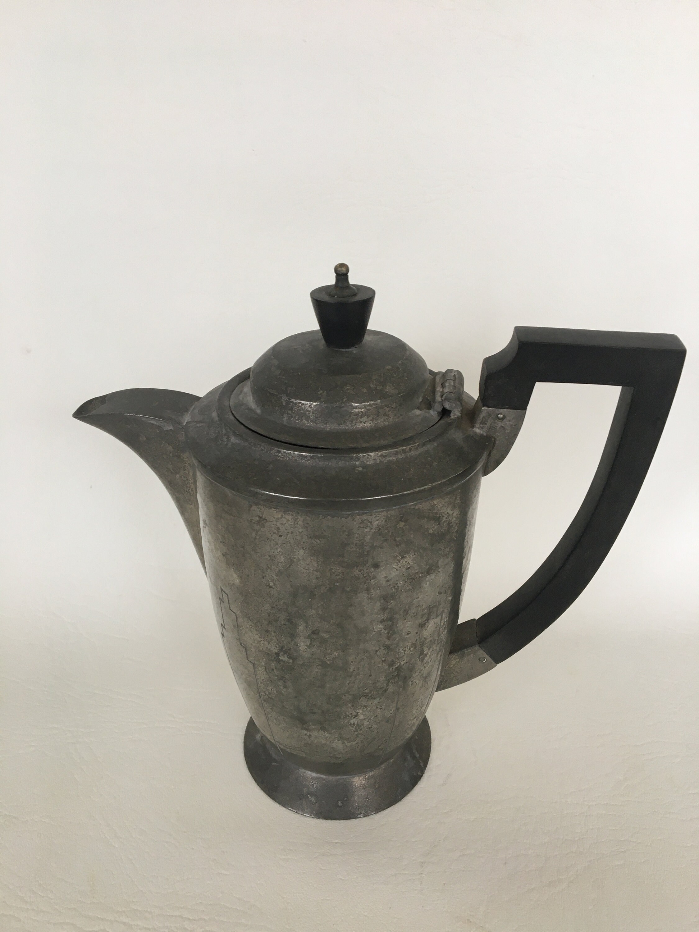 Art Deco Pewter Coffee Set Coffee Pot Milk Jug Sugar Bowl - Etsy