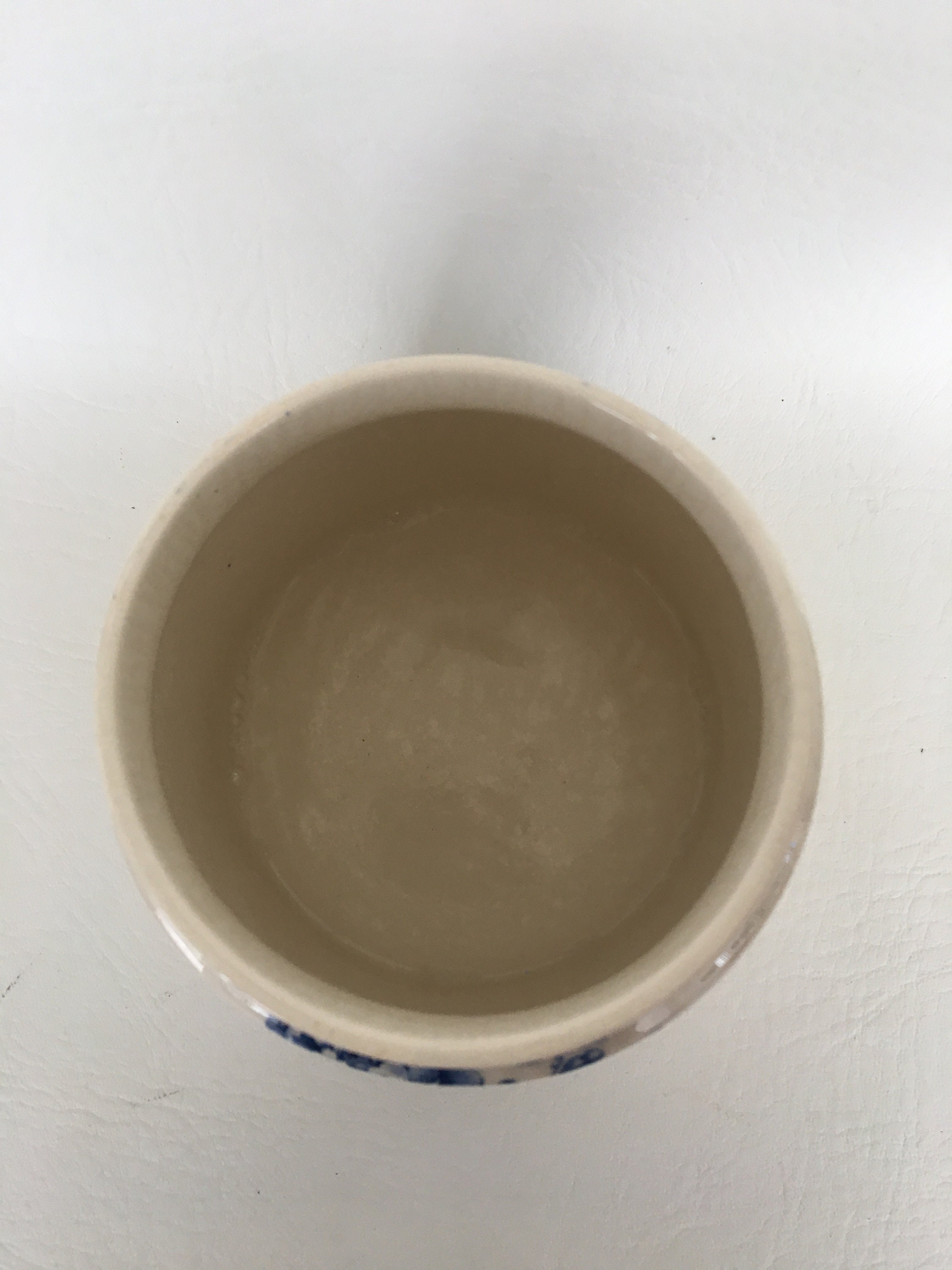 Vintage Crown Devon Kitchen Canister Blue & White Storage Pot - Etsy