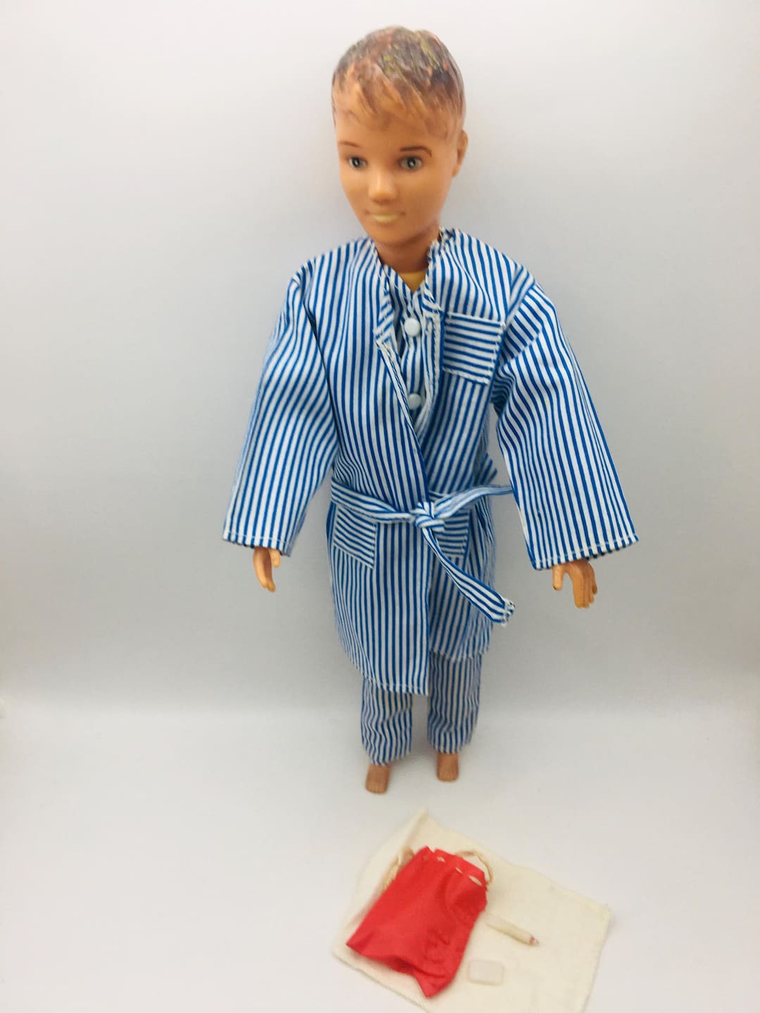 Vintage Sindy Doll Paul 1965 and so to Bed Outfit ref 13MO1 Genuine ...