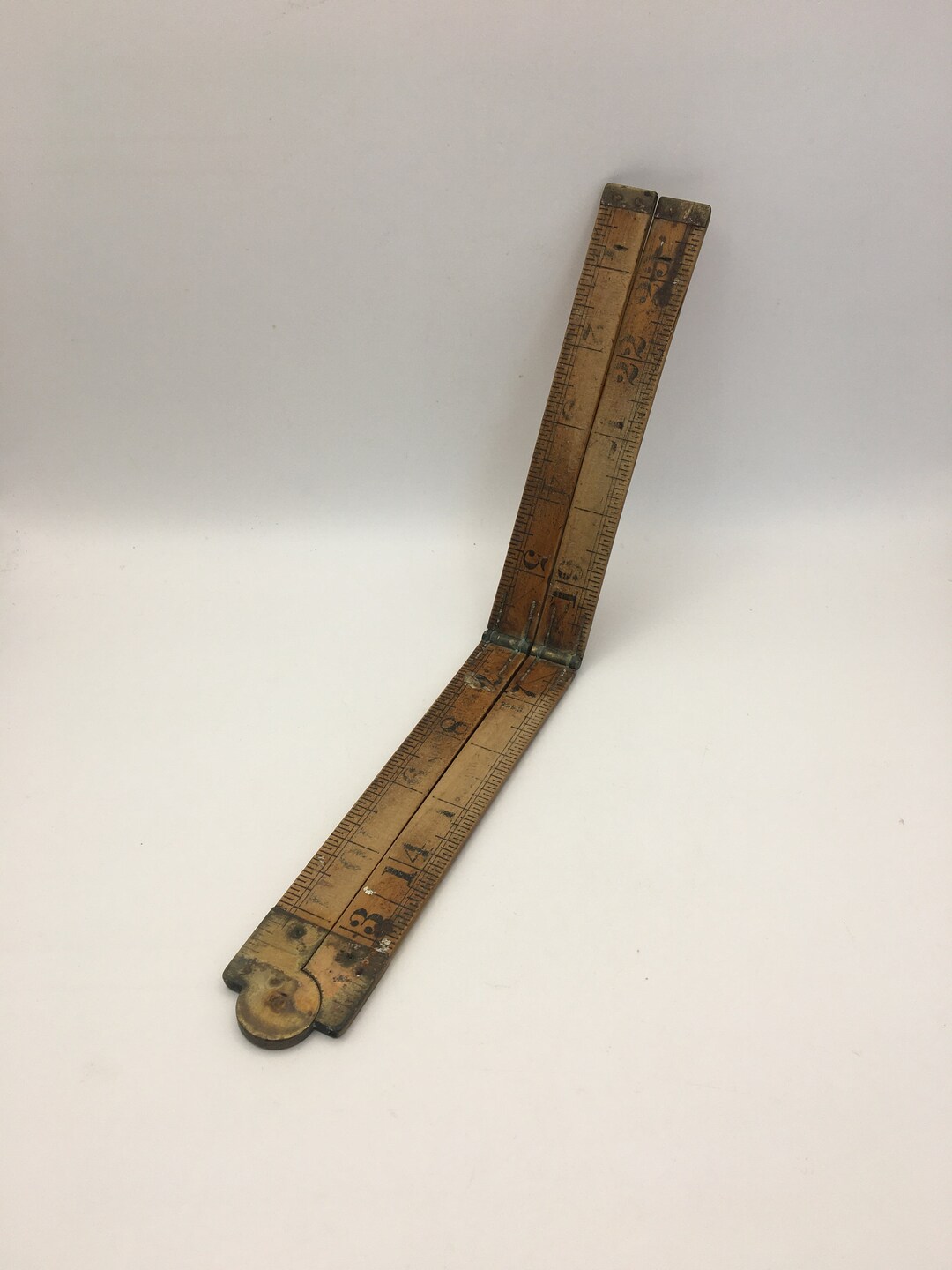 Vintage Wooden Folding Ruler, Measuring Tape, Wood Working Tool - Etsy