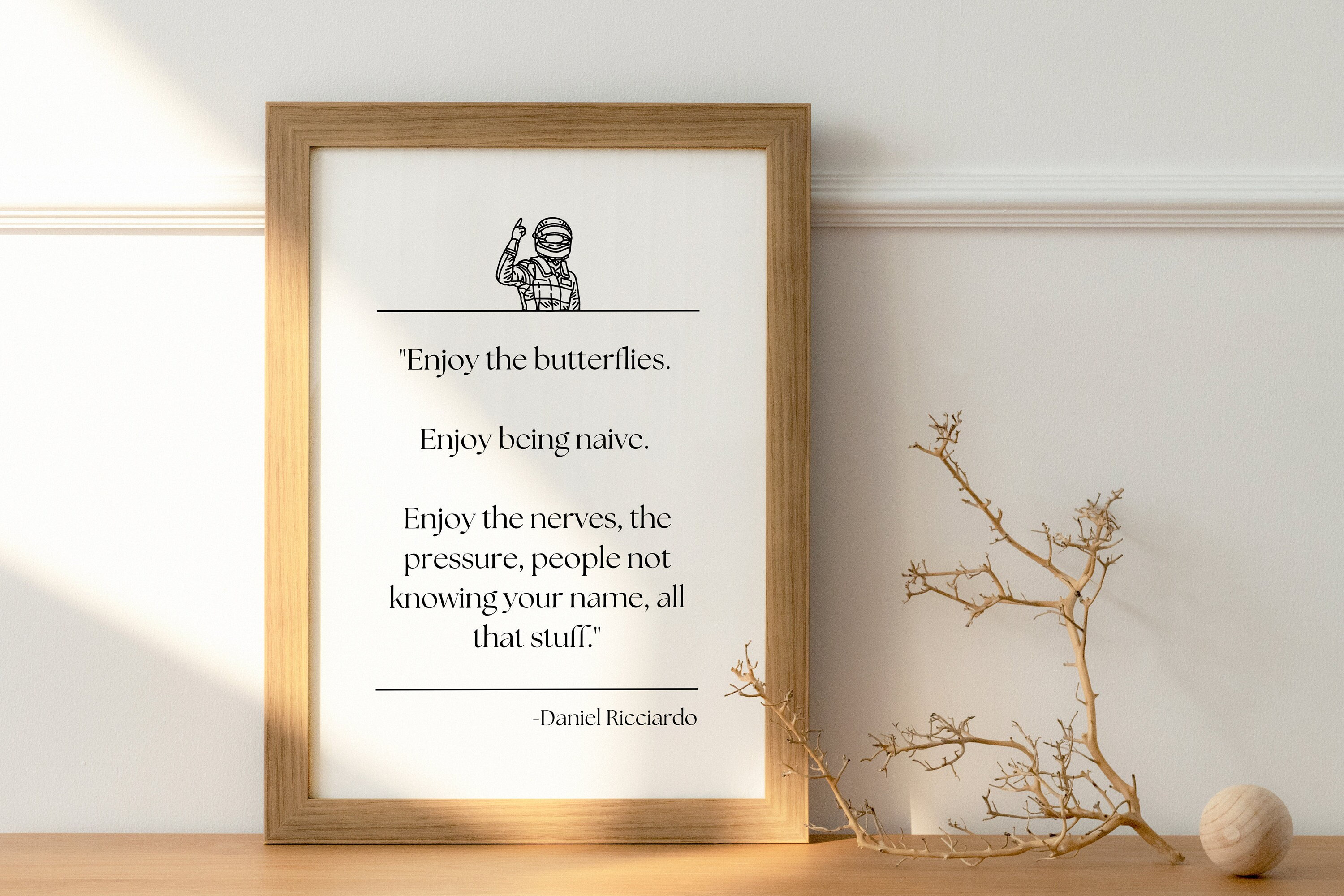 Daniel Ricciardo Formula 1 F1 Printable Wall Art Mclaren Renault F1 ...