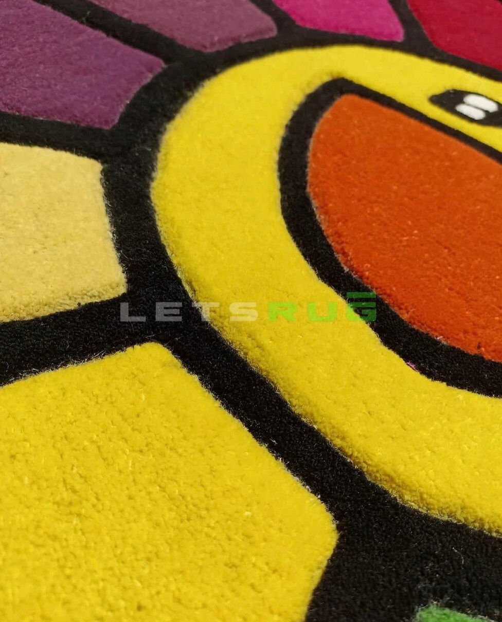 Handmade Custom Rug, Murakami Rug, Handtufted Rug, 100%new Zealand Wool ...